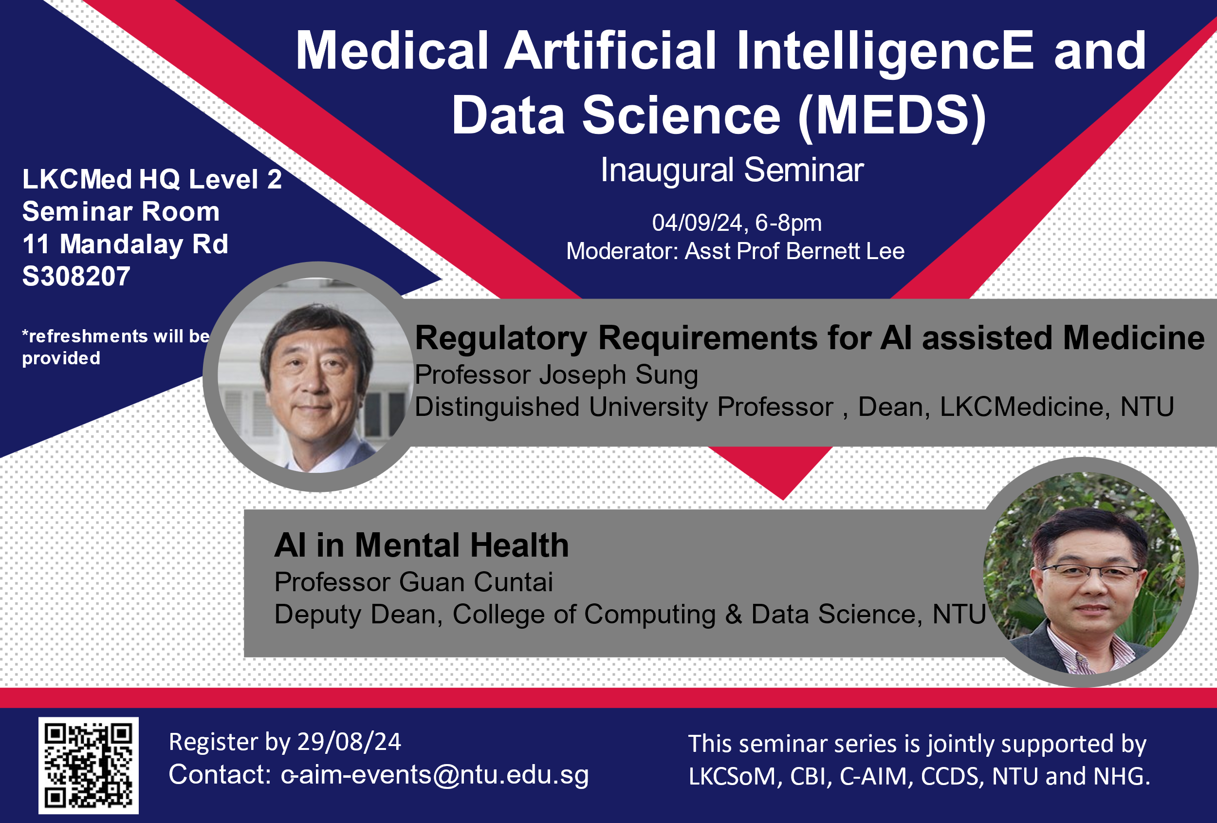 Medical Artificial IntelligencE and Data Science (MEDS) Inaugural Seminar | Centre of AI in ...
