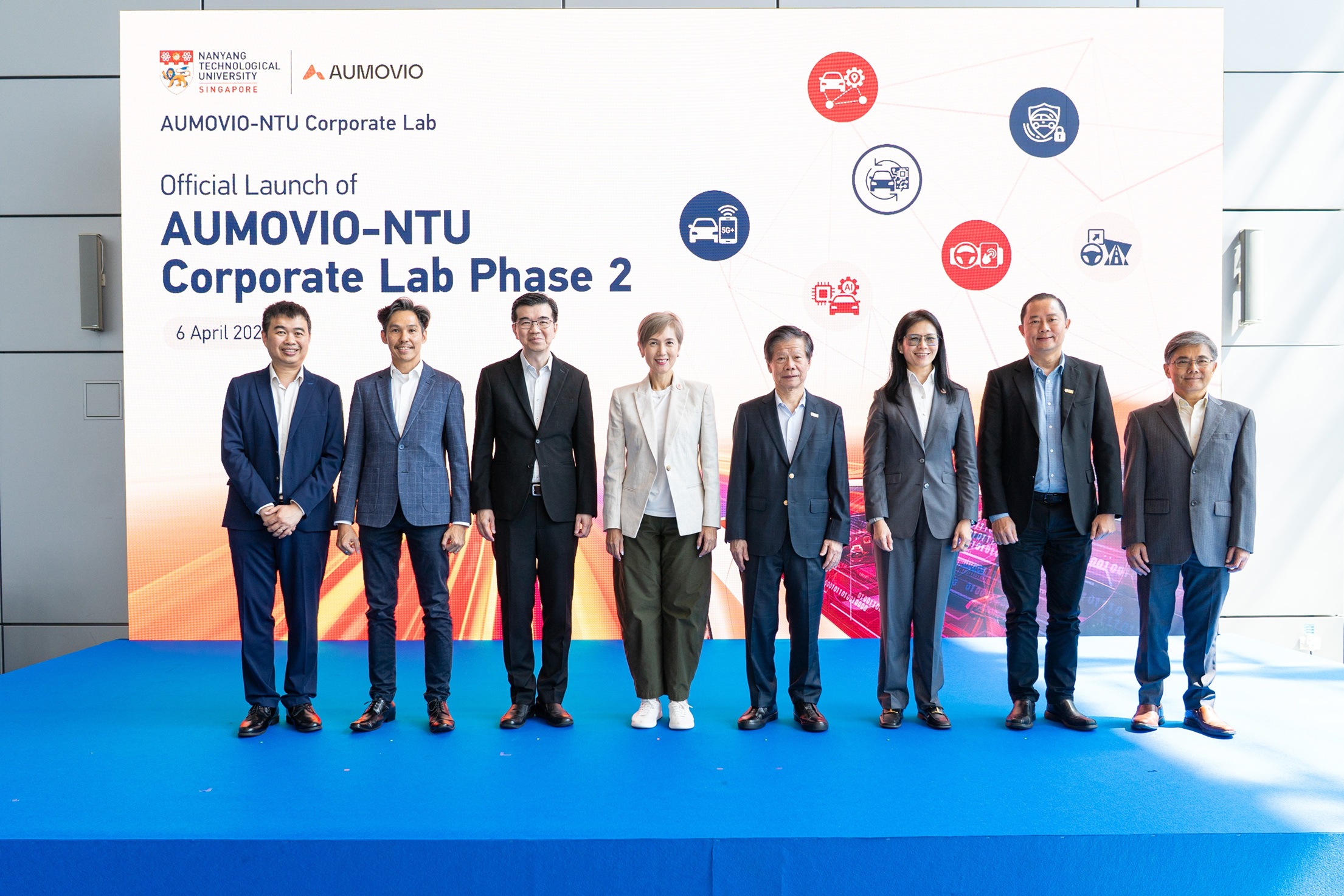 Media coverages for the AUMOVIO-NTU Corporate Lab launch | AUMOVIO-NTU ...