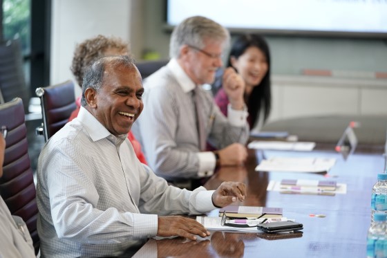 New NTU President visits LKCMedicine | Lee Kong Chian School of ...