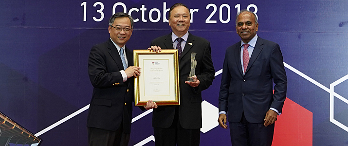 Congratulations to Er Chong Kee Sen (Class of 1987) for receiving the prestigious Nanyang Alumni ...