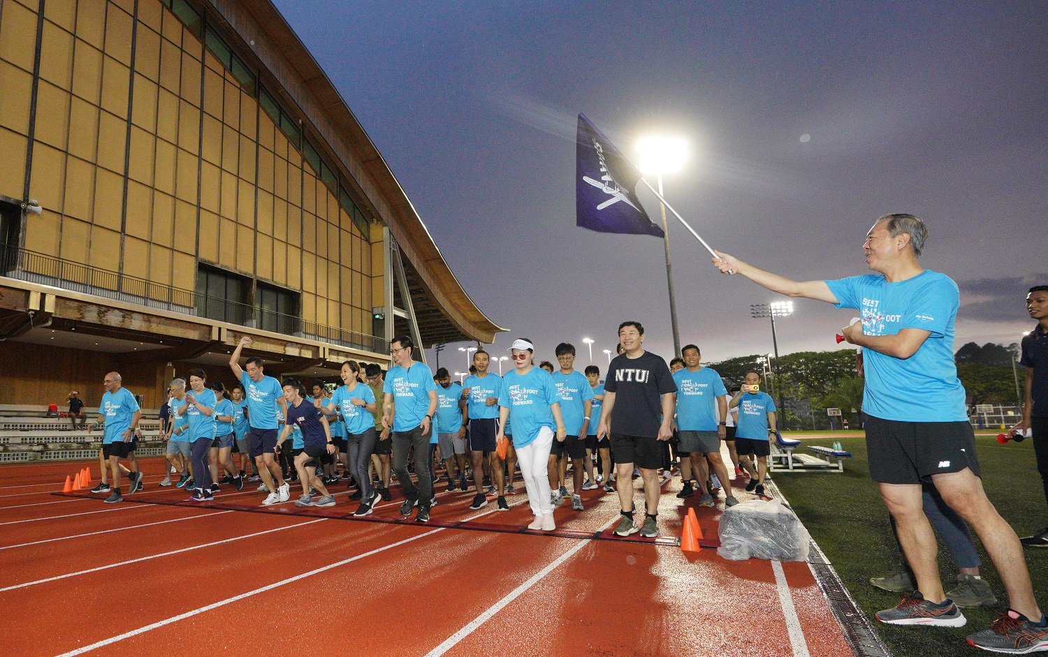 Runners put their Best Foot Forward for good cause | NTU Singapore