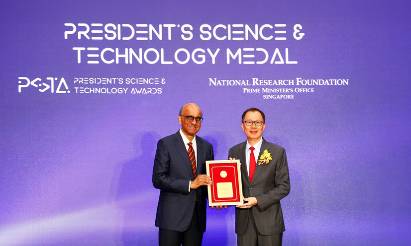 NTU President honoured for contributions with two awards | NTU Singapore