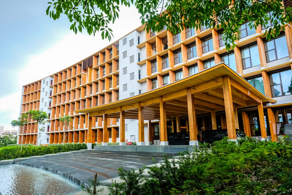 Gaia, the largest wooden building in Asia, launched | NTU Singapore