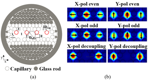 Using anti-resonant fibre couplers for multiplexing or high power fibre ...