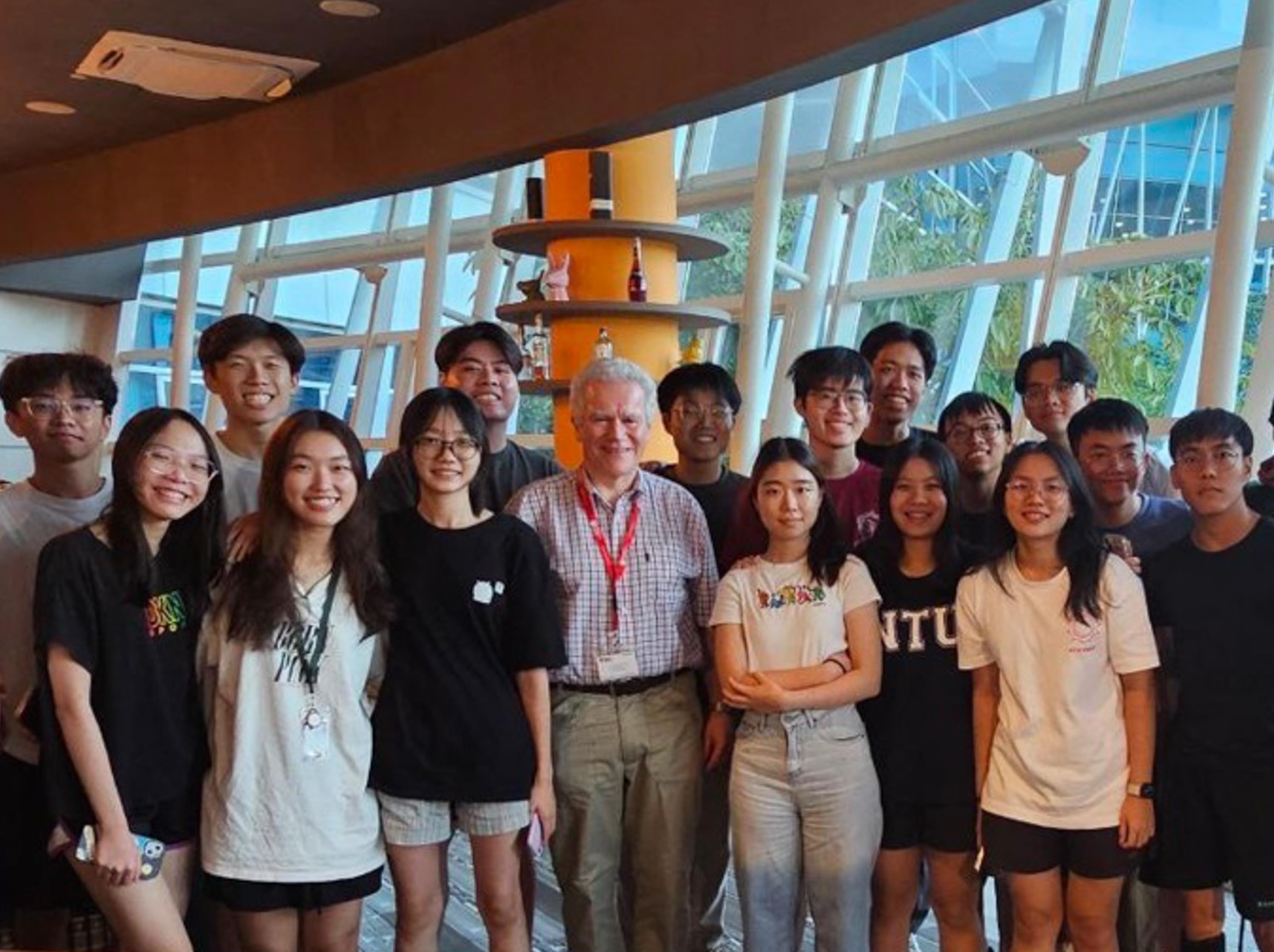 Learning from global leaders in AI | Research | NTU Singapore