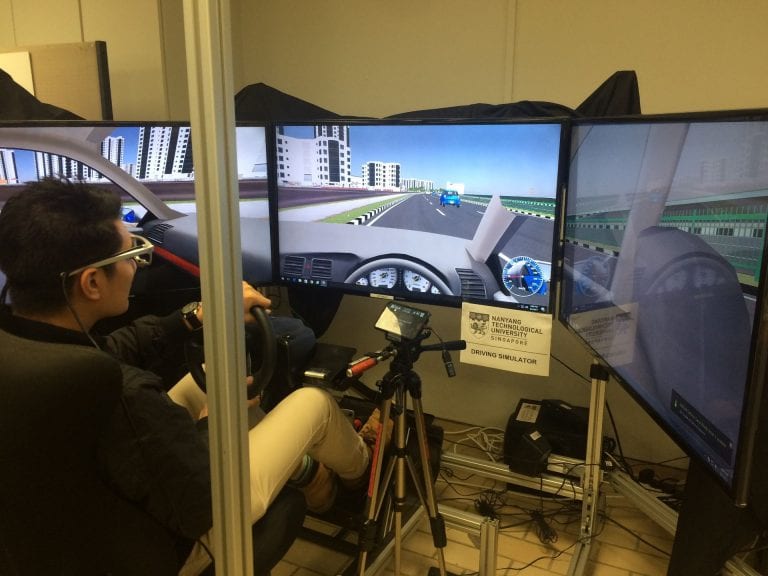 VR in high gear | Research | NTU Singapore