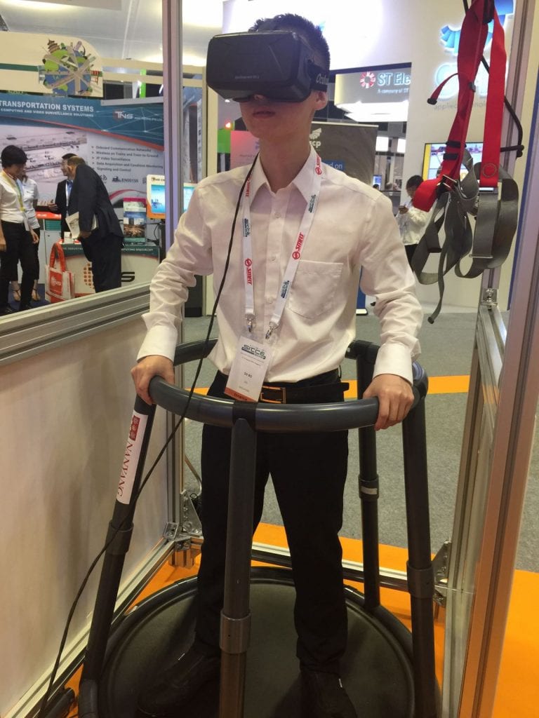VR in high gear | Research | NTU Singapore