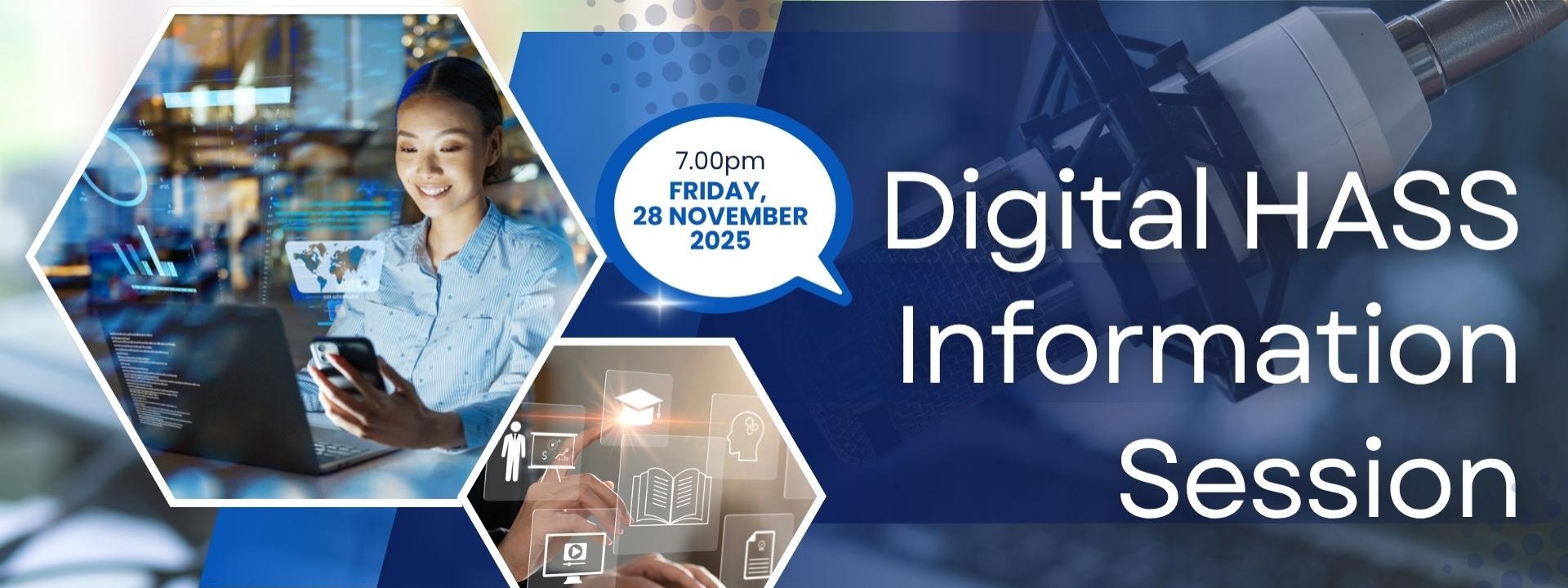 Digital HASS Information Session | School of Art, Design and Media ...