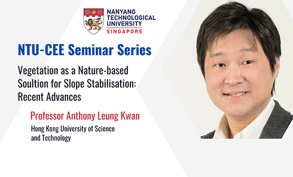 NTU-CEE Seminar Series: Professor Anthony Leung | School of Civil and ...