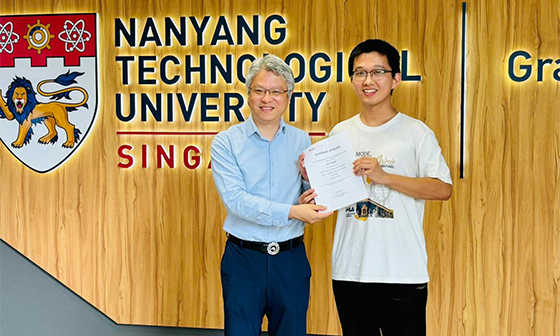 NTU IGP Year 3 Research Excellence Award 2024 – He Renfei | School of ...