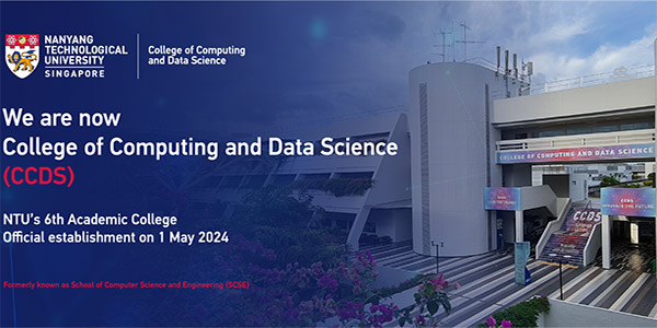 College of Computing and Data Science | NTU Singapore