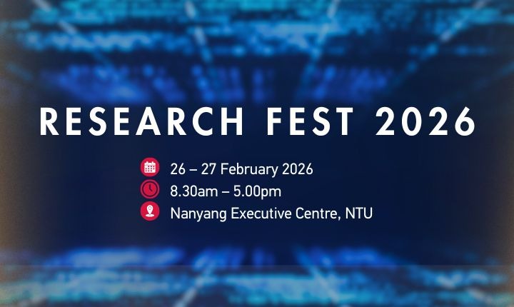 Research Fest 2026 | College of Computing and Data Science | NTU Singapore