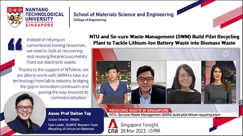 Giving e-waste plastics a new lease of life – Assistant Professor ...