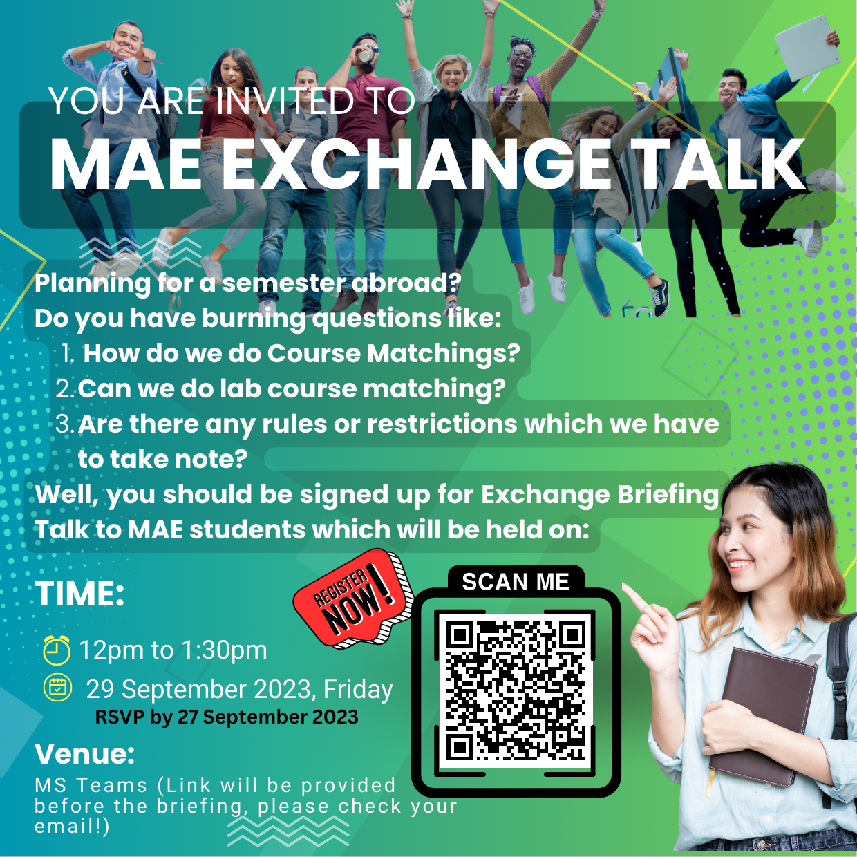 Exchange Programmes | School of Mechanical and Aerospace Engineering | NTU Singapore