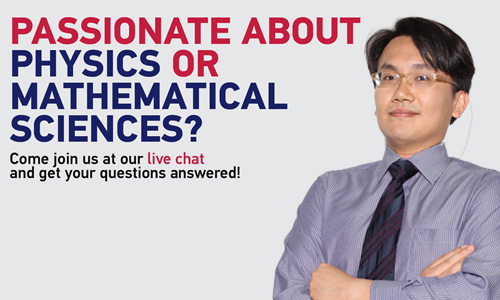 Unlocking the Secrets of Physics and Maths @ NTU: Join Us for a Live Chat on 17 February 2024 ...