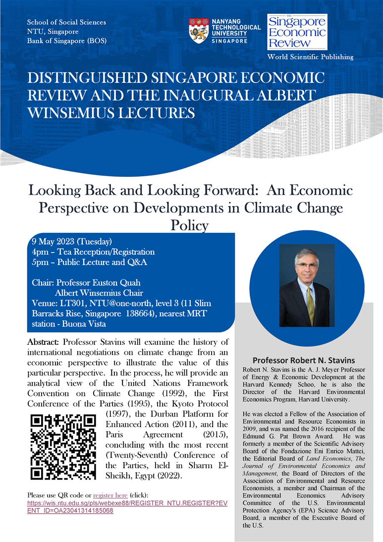climate change | School of Social Sciences | NTU Singapore