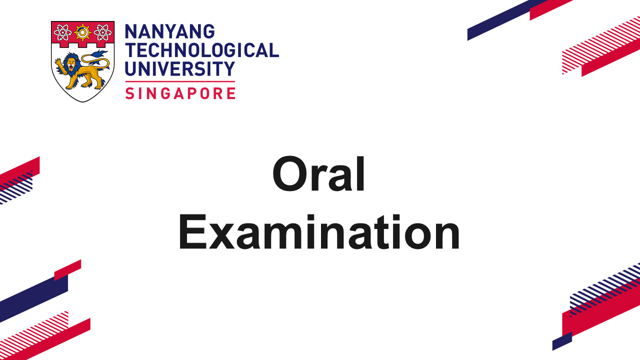 Economics Student Jing Lin's Oral Examination | School of Social ...