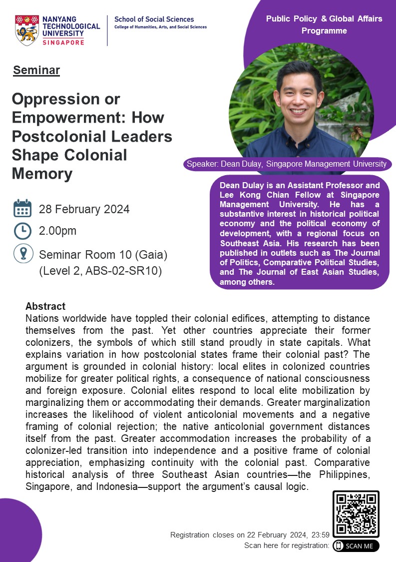 Oppression or Empowerment: How Postcolonial Leaders Shape Colonial ...