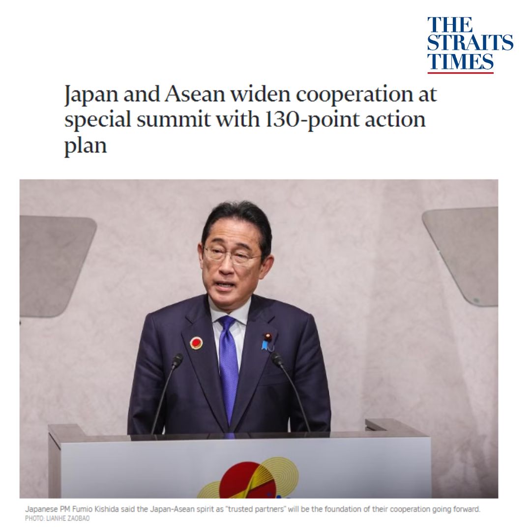 Japan and ASEAN to widen cooperation with 130-point action plan ...