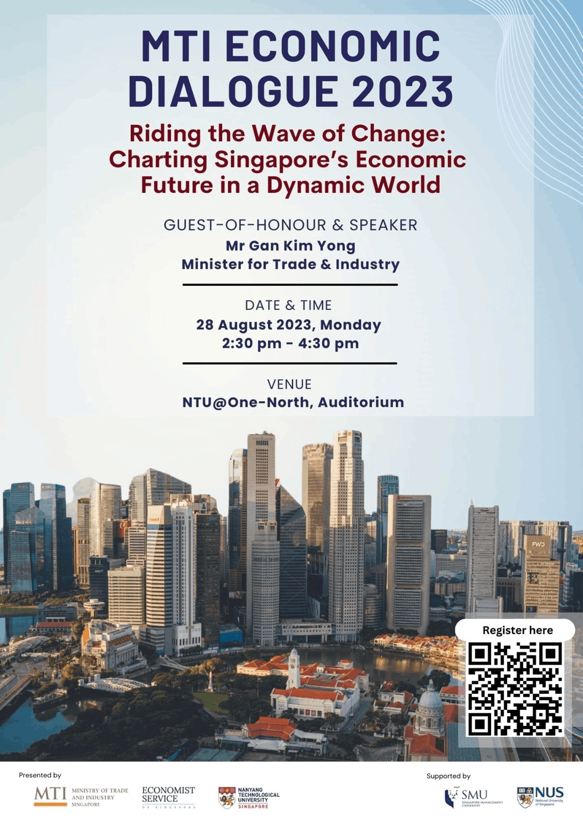 MTI NTU Economics Dialogue | School of Social Sciences | NTU Singapore