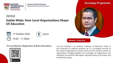 School of Social Sciences | NTU Singapore