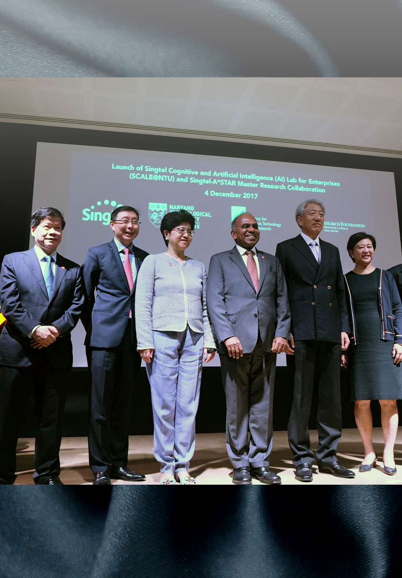 Singtel Cognitive and Artificial Intelligence Lab (SCALE@NTU) | NTU Singapore