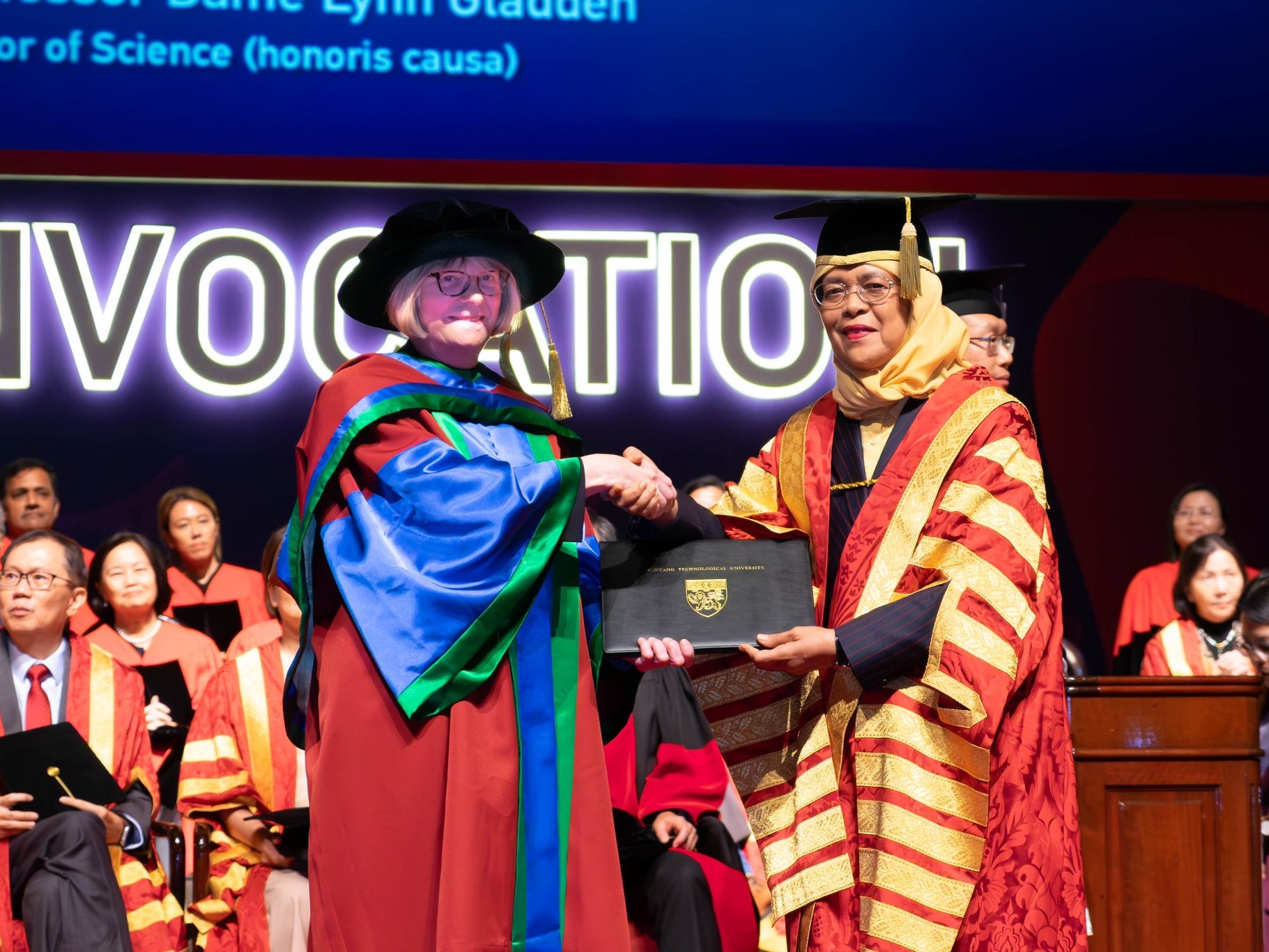 Prof Dame Lynn Gladden conferred NTU Honorary Doctorate | Institute of ...