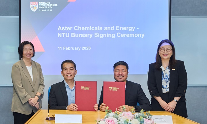 Aster fuels the dreams of NTU’s engineering talent | Giving | NTU Singapore