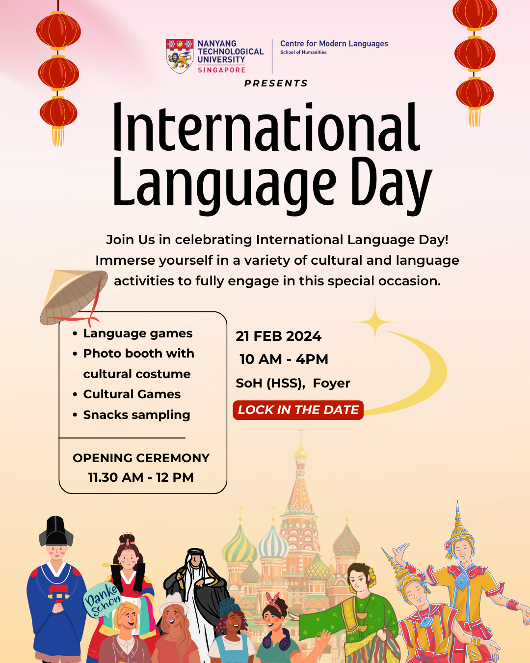 International Language Day | Centre for Modern Languages | NTU Singapore