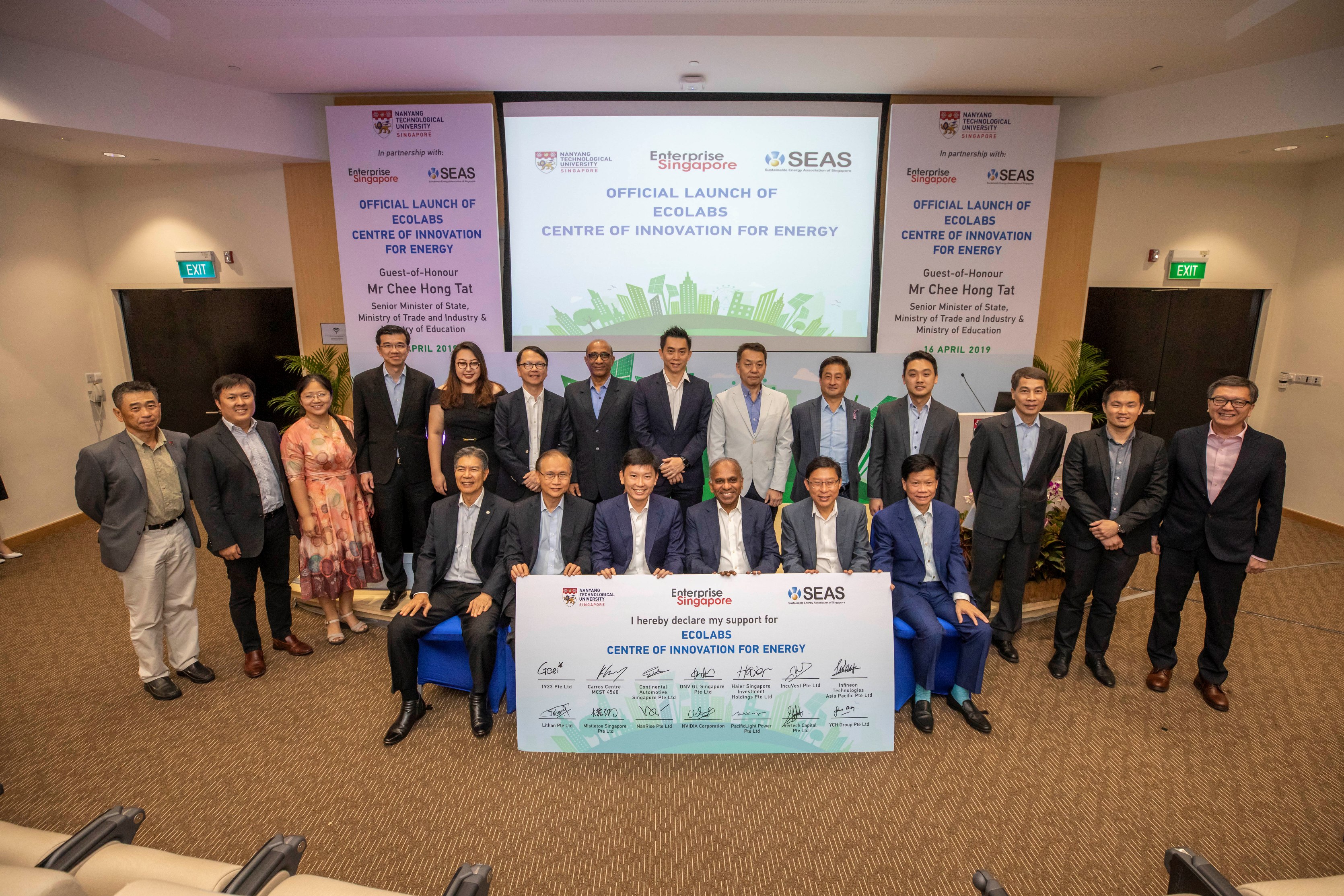 Official Launch of EcoLabs Centre of Innovation for Energy: A one-stop ...