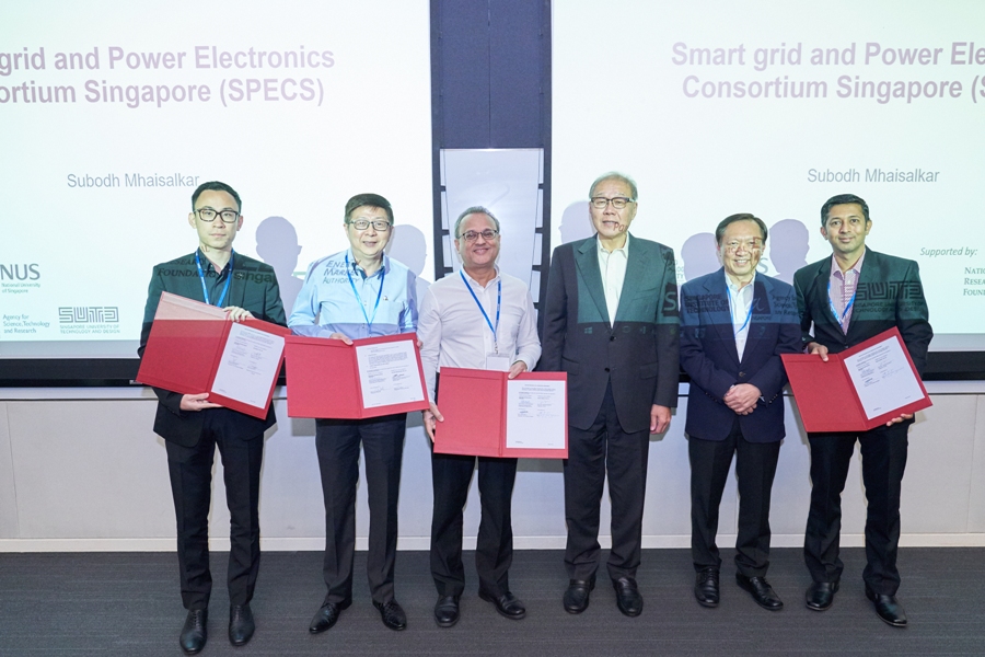 Official Launch of Smart Grid Power Electronics Consortium Singapore ...
