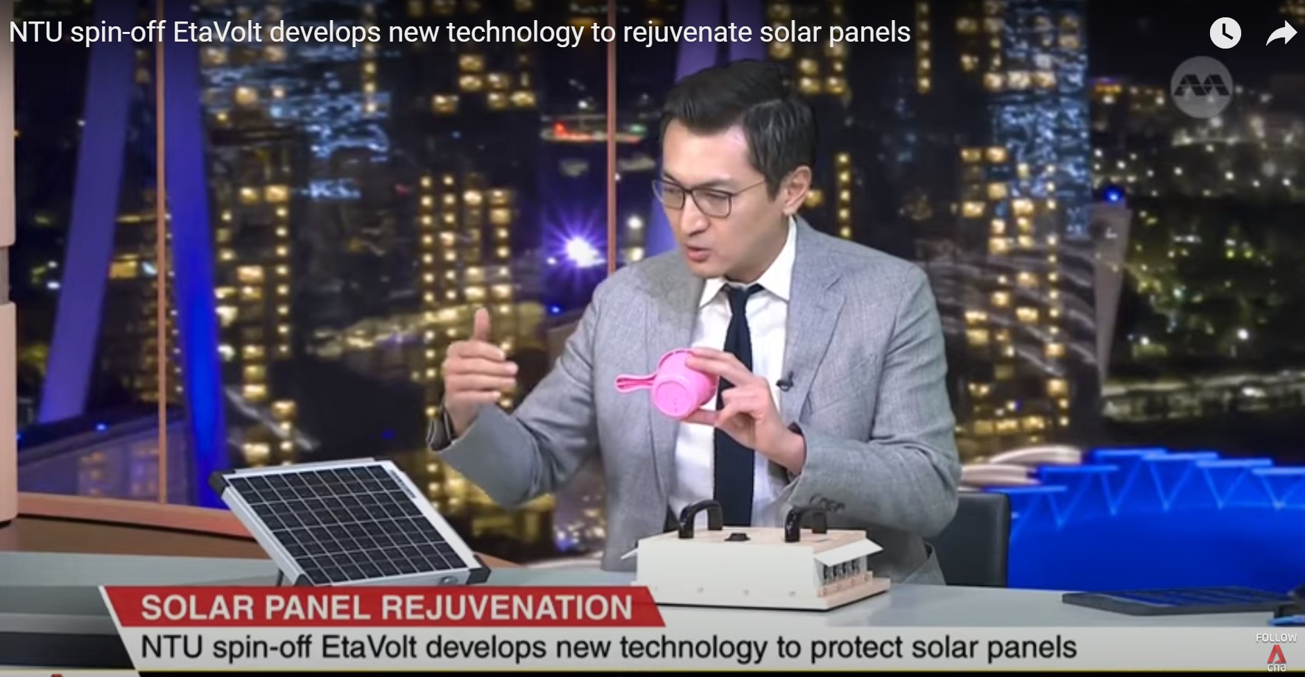 NTU spin-off EtaVolt develops new technology to rejuvenate solar panels | Energy Research ...