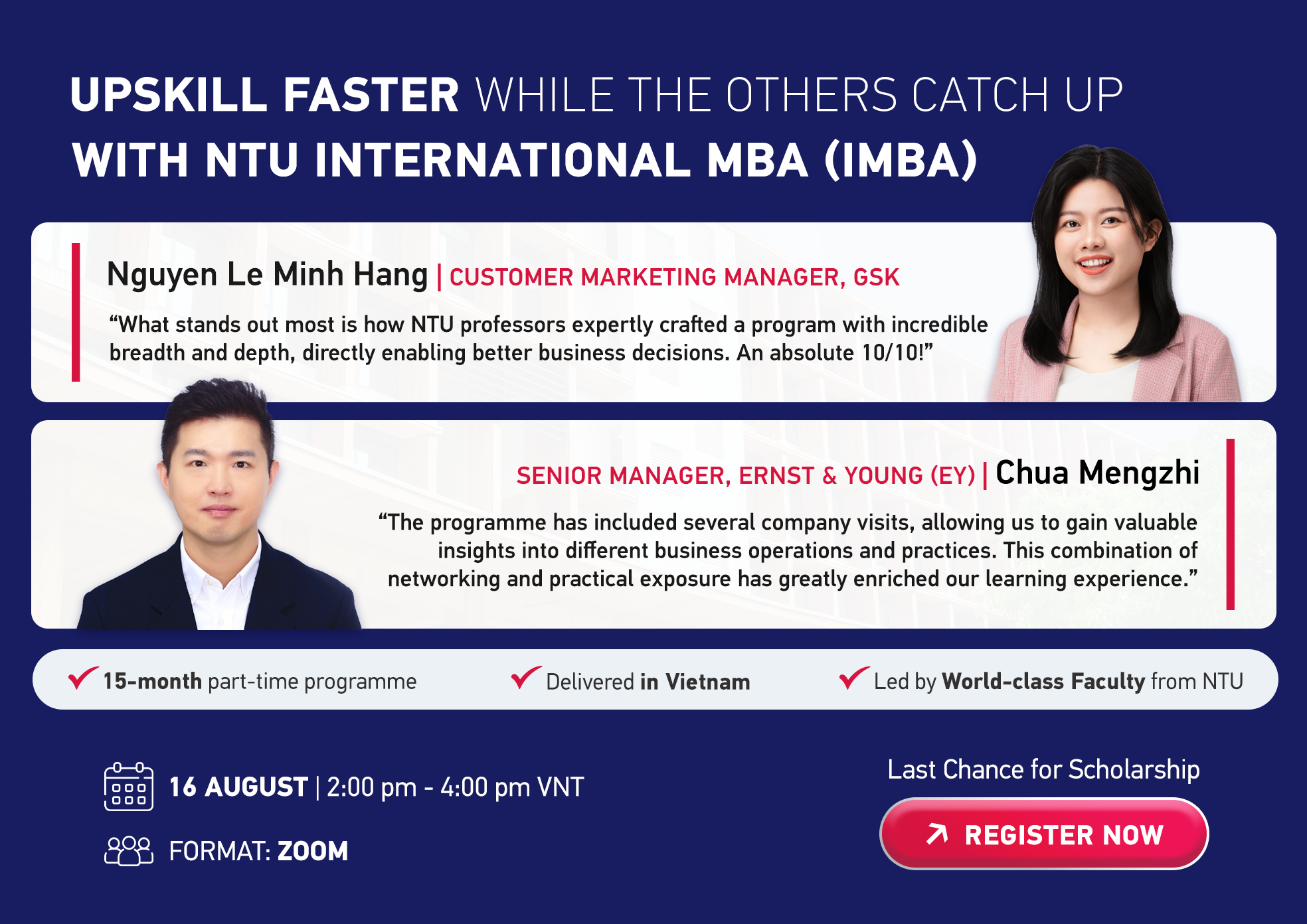 International MBA Online Information Session | Nanyang Business School | NTU Singapore