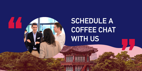 Seoul, Korea, Coffee Chats | Nanyang Business School | NTU Singapore
