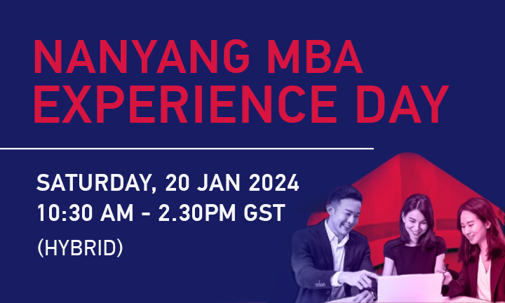 Nanyang MBA Experience Day 2024 | Nanyang Business School | NTU Singapore