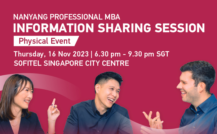 Nanyang Professional MBA Information Sharing Session (This is a ...