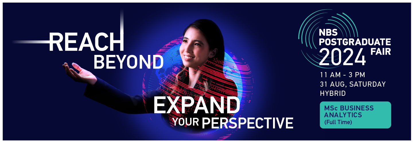 MSc Business Analytics (Full-Time) - NBS Postgraduate Fair 2024 | Nanyang Business School | NTU ...