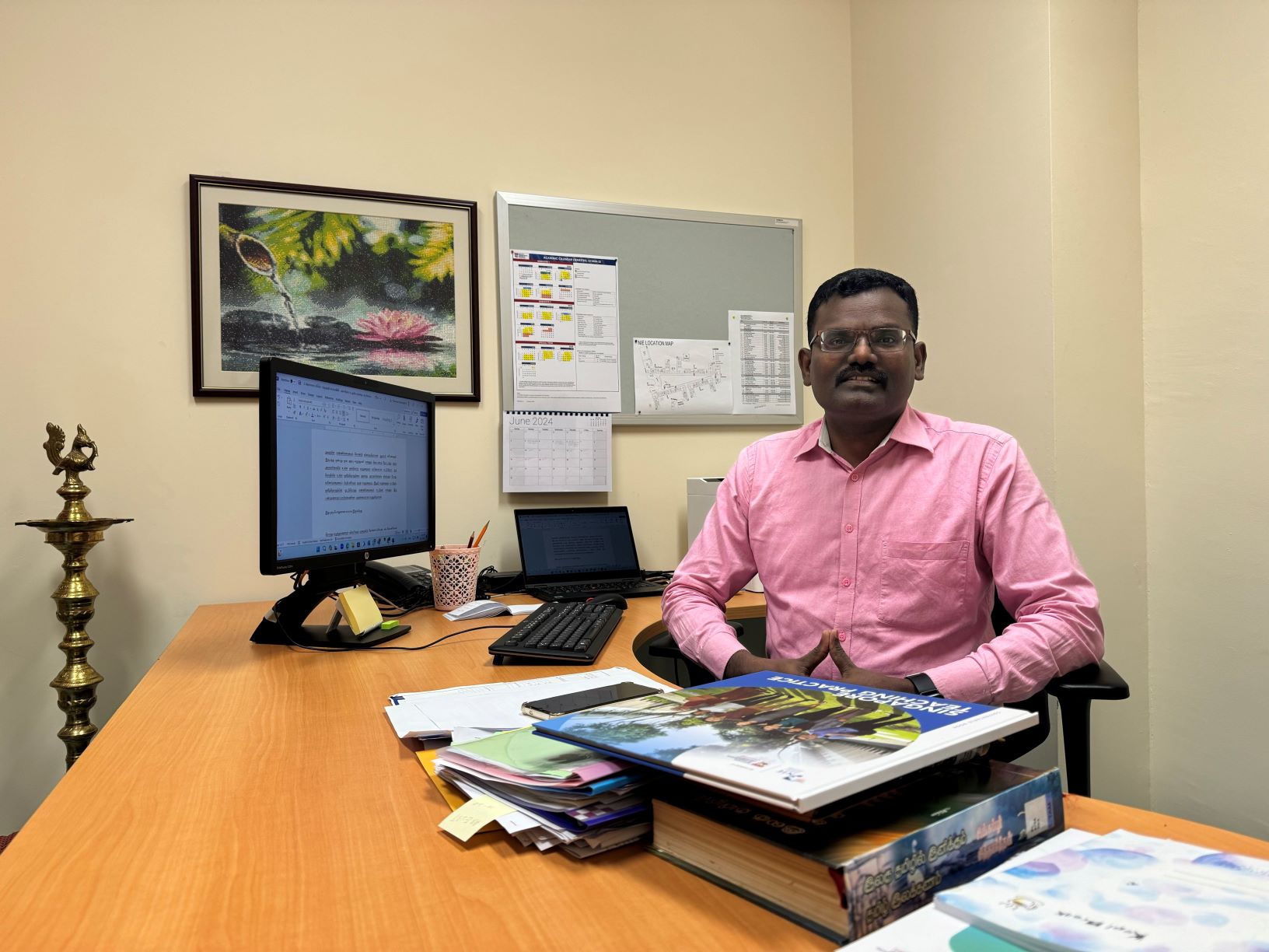 An NTU Lecturer with an International Worldview Explores Tamil Language ...