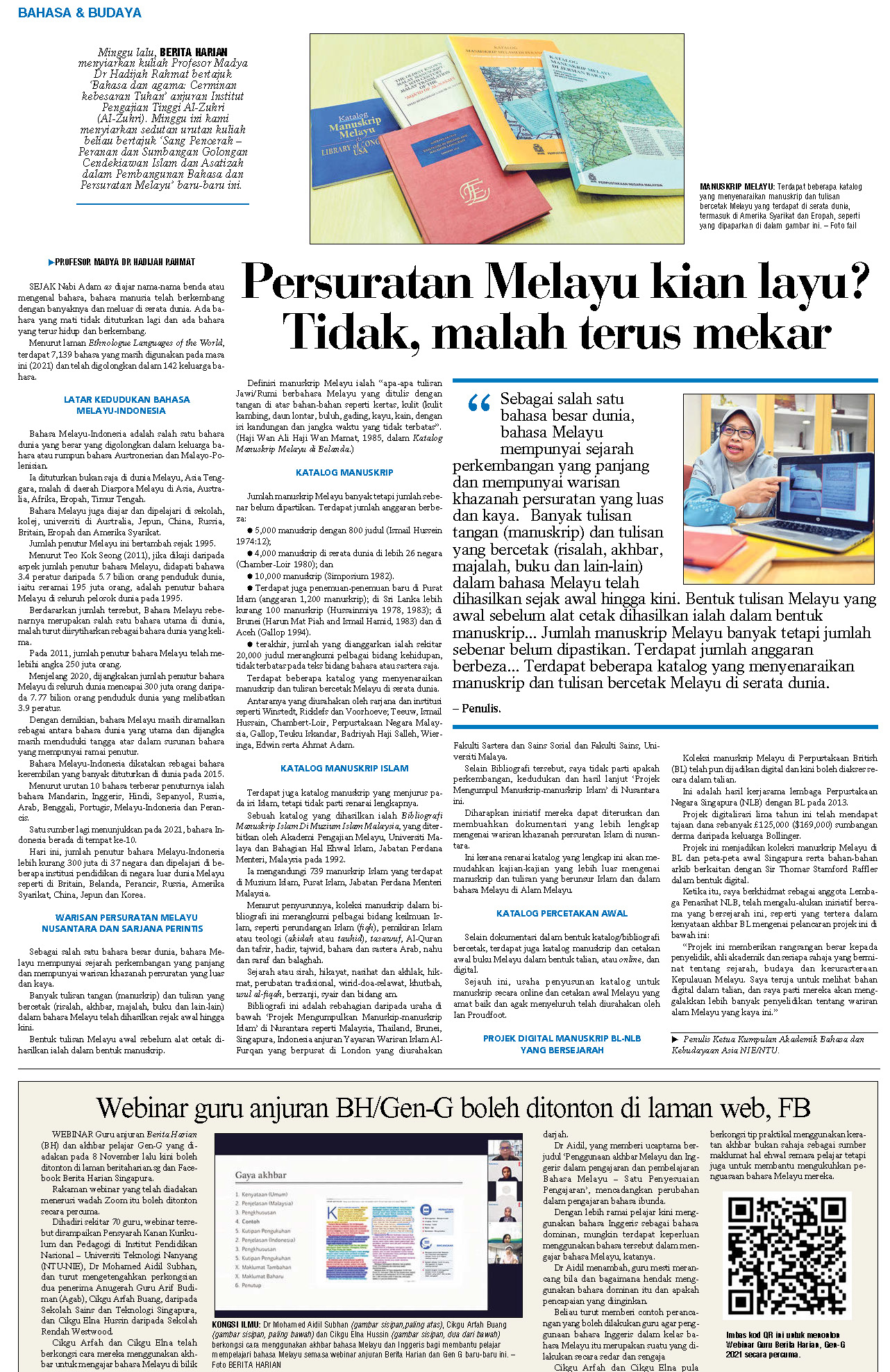 Persuratan Melayu kian layu? Tidak, malah terus mekar | National ...