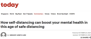 How self-distancing can boost your mental health in this age of safe ...