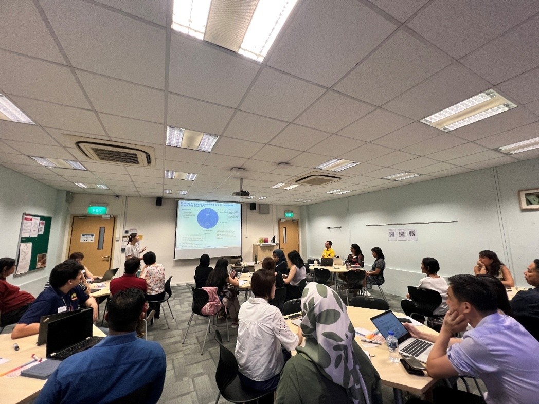 Dr Lee Shu Shing presents at the School Staff Developer Networking and ...