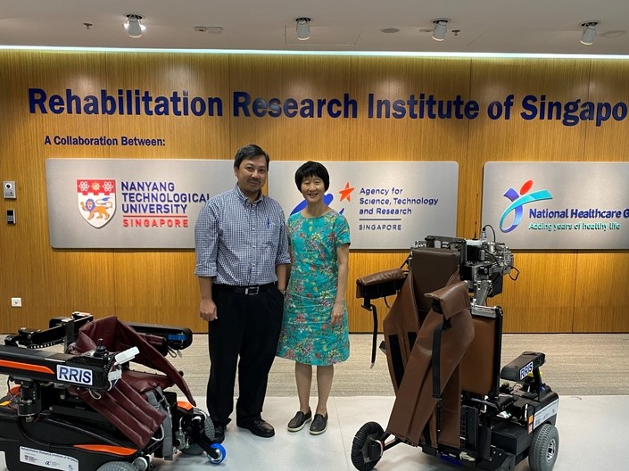 Wearable robot catches falls | NTU Singapore
