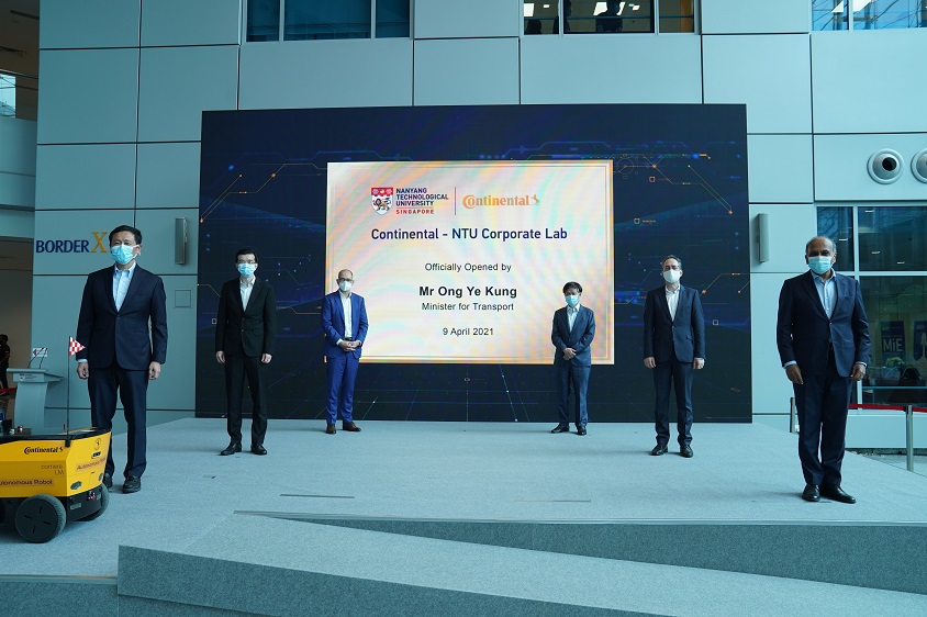 Driving urban mobility solutions at the SGD50 million Continental-NTU ...