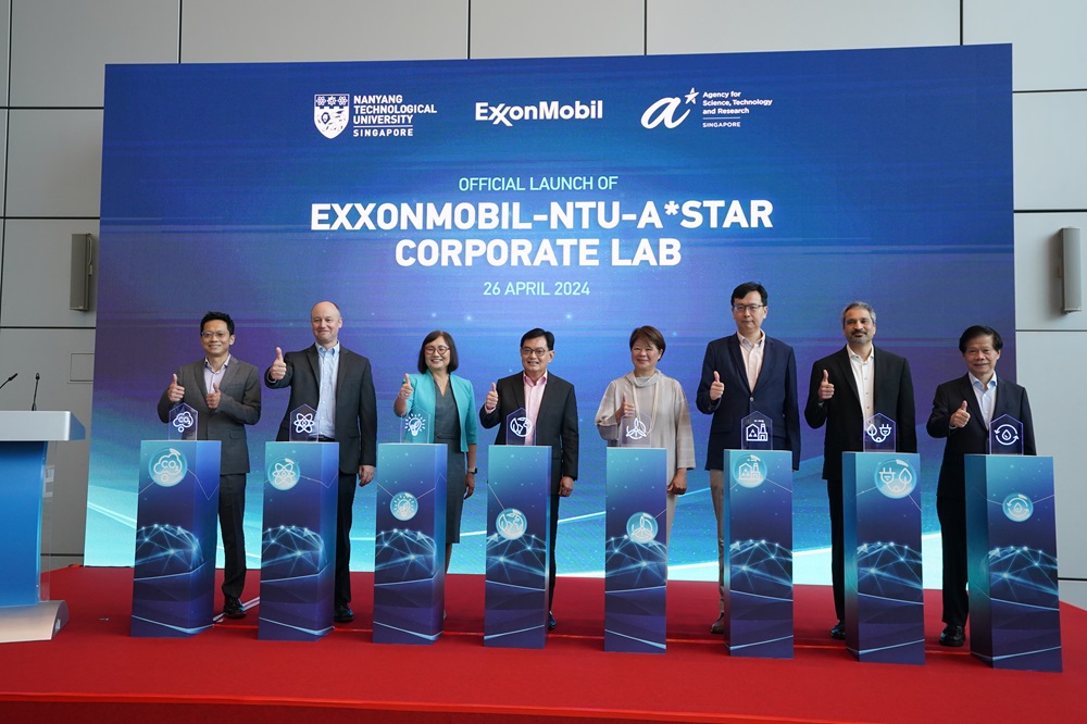 ExxonMobil-NTU-A*STAR Corporate Lab for low carbon solutions launched ...
