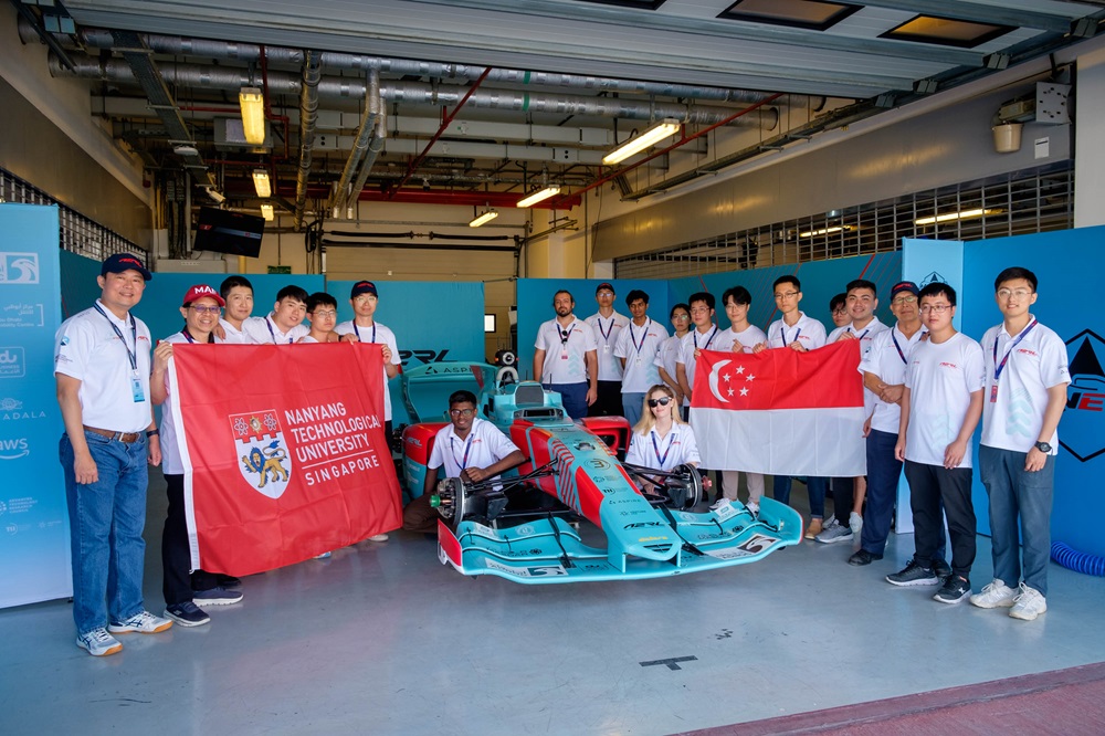 NTU debuts at the inaugural Abu Dhabi Autonomous Racing League ...