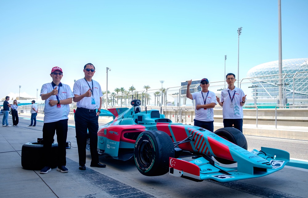 NTU debuts at the inaugural Abu Dhabi Autonomous Racing League ...