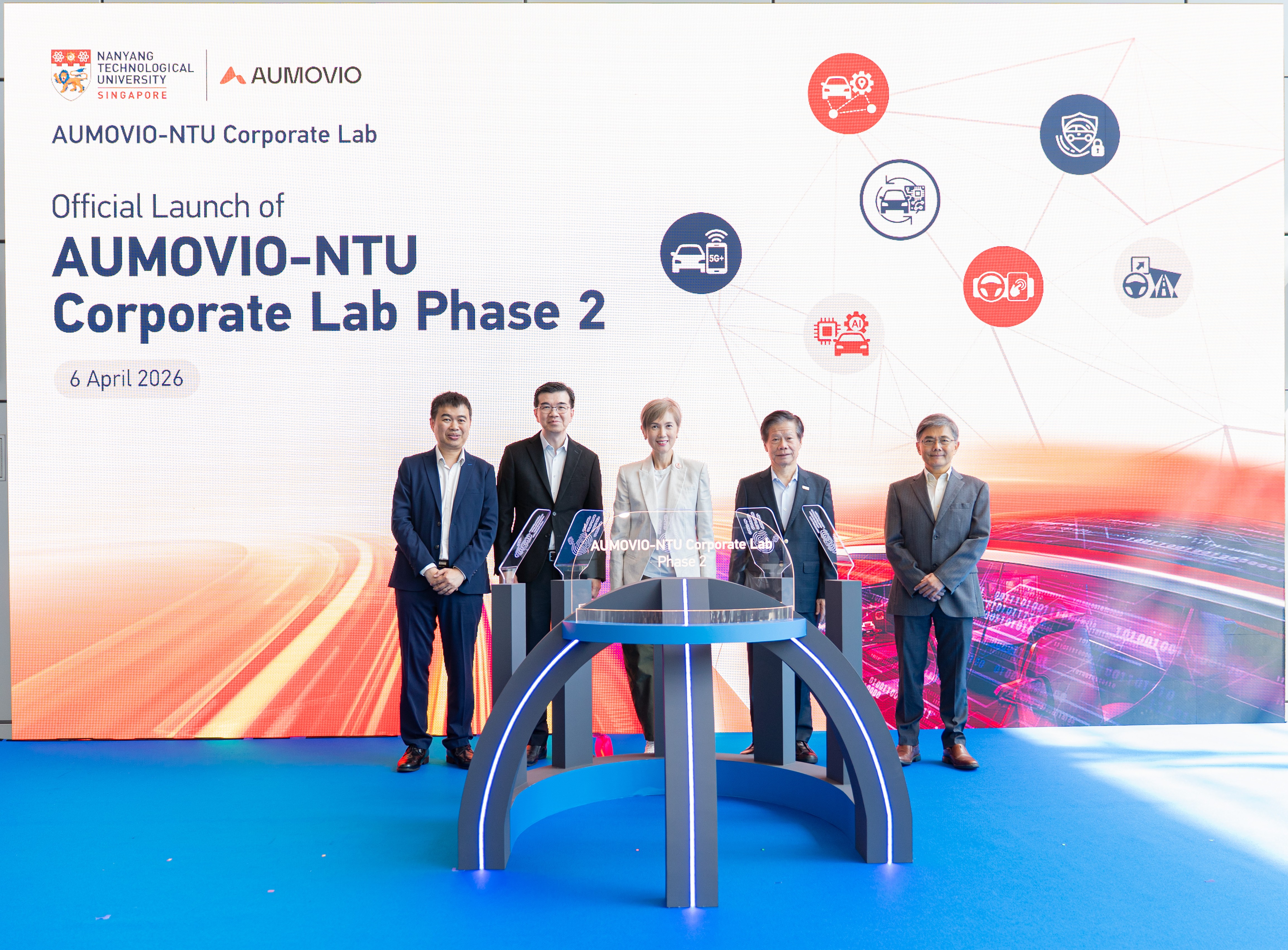 AUMOVIO-NTU Corporate Lab to drive innovation for tomorrow’s AI-defined ...