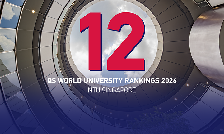 NTU Singapore is ranked 12th best university in the 2026 QS World ...