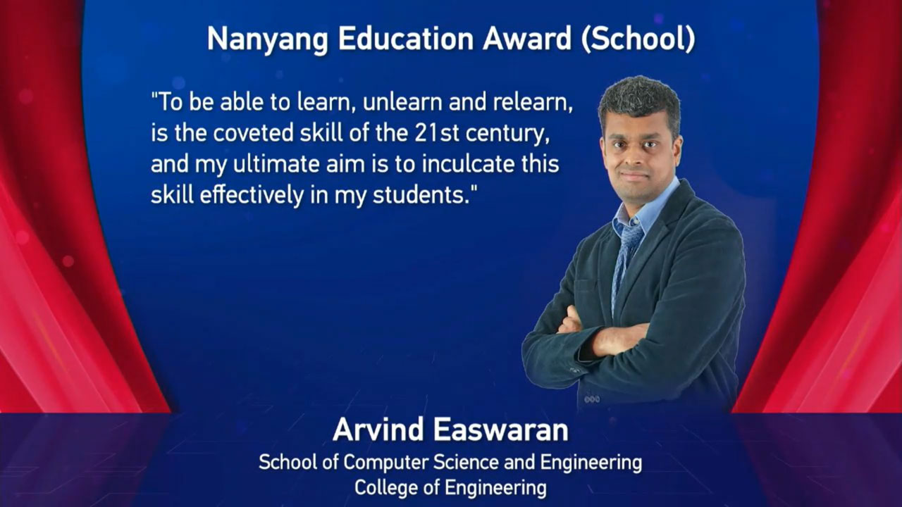 SCSE shines at the prestigious Nanyang Awards 2020! | College of ...