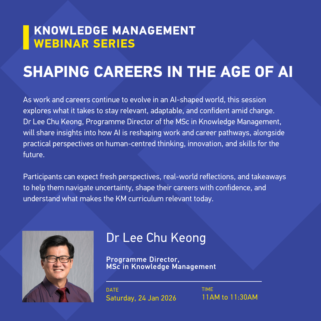 Knowledge Management Webinar - Shaping Careers in the Age of AI | Wee ...